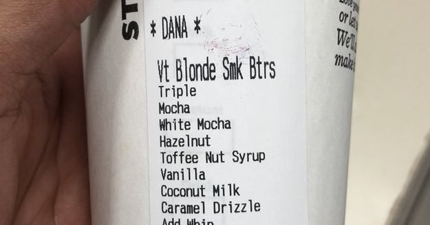 Starbucks Baristas Are Sharing Crazy Insane Drink Orders And They Are ...