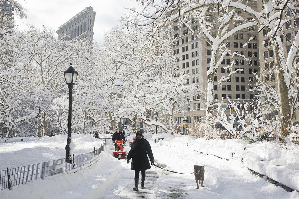 Here Are The Most Intense Snowstorms To Ever Hit New York City