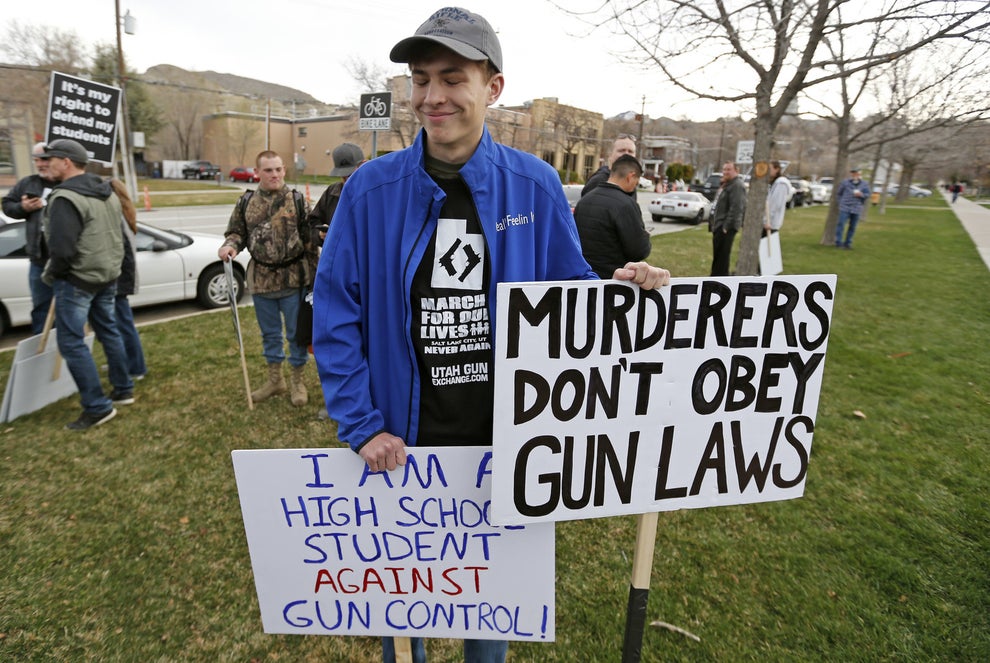 Hundreds Of Thousands Turned Out To Protest Gun Violence At The March ...