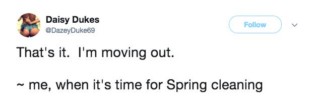 16 Posts About Spring Cleaning That'll Make You Laugh Then Say, "I ...