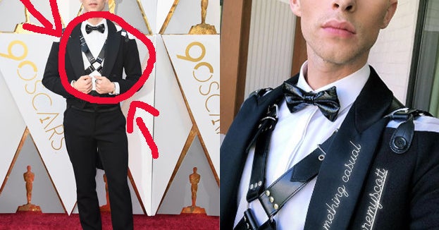 Adam Rippon Wore A Leather Harness To The Oscars, So Now You Should Buy ...