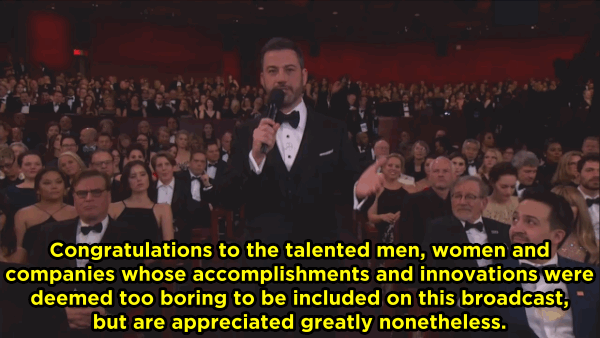 Jimmy Kimmel's 16 Best Jokes At The Oscars