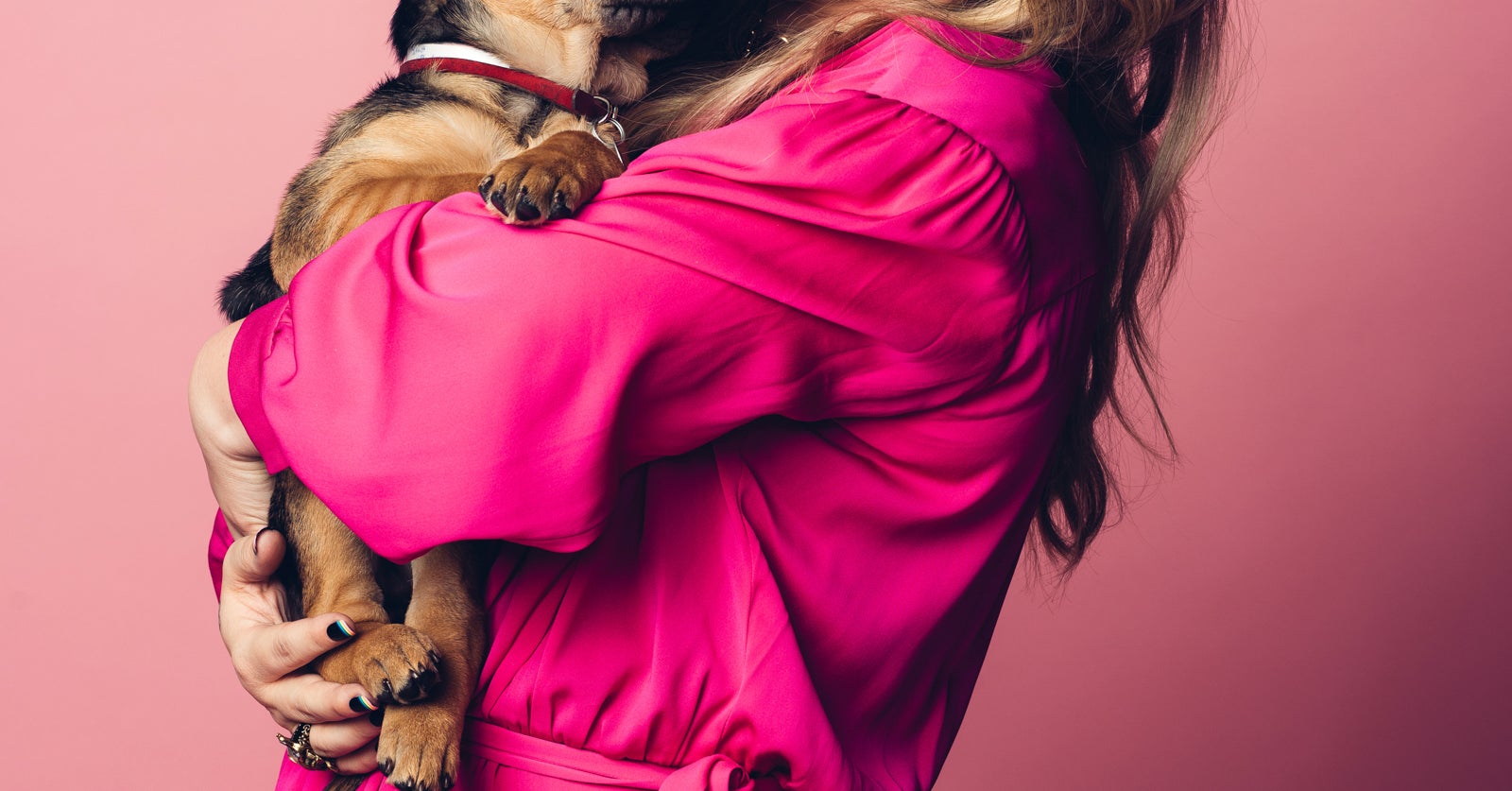 Kelly Clarkson Gets Interviewed While Playing With Puppies And It's So ...