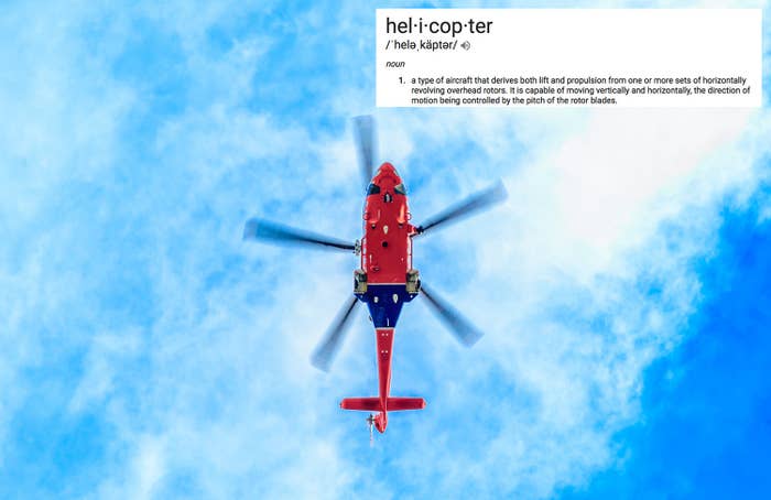 Your Mind Will Be Blown When You Learn How The Word "Helicopter" Works