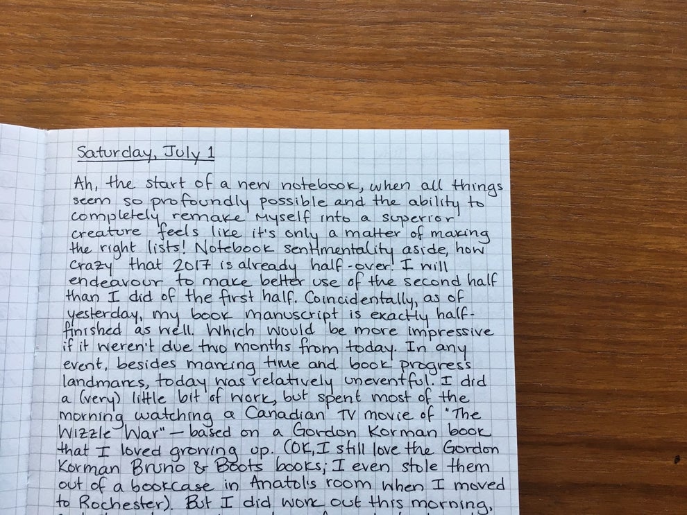 How Finding The Perfect Notebook Made Me Less Anxious About The Future