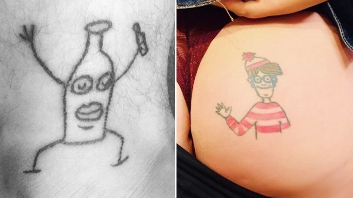 Drunk Forearm Tattoos