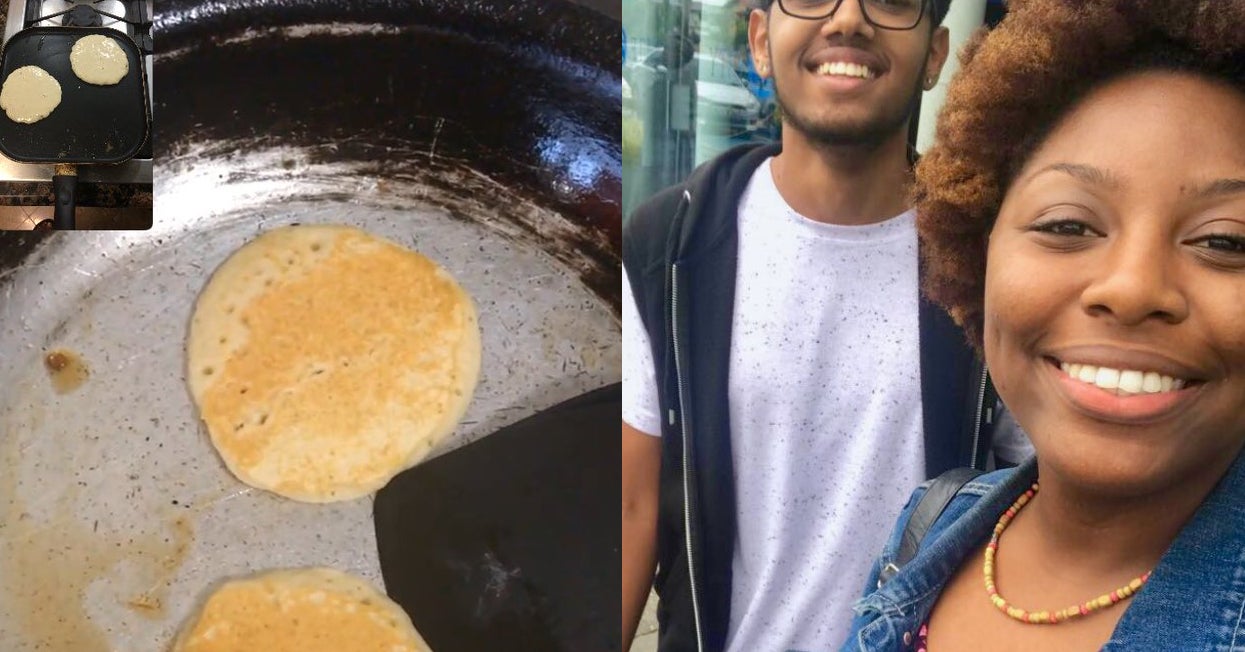 This Long-Distance Couple Cooked Pancakes Together On FaceTime And ...