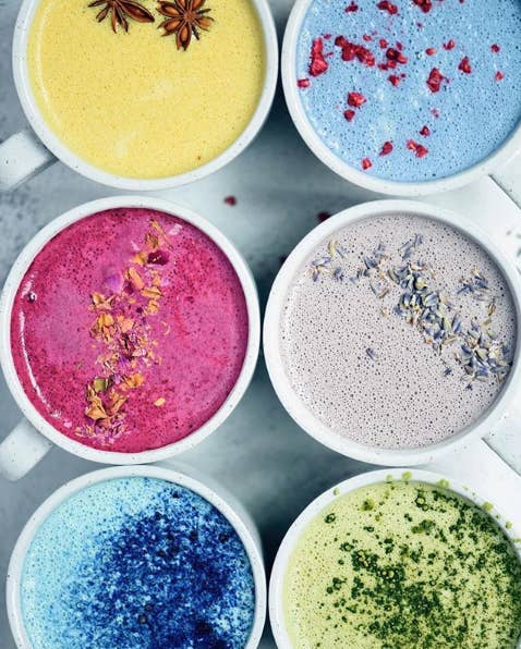 A Guide To All The Colorful Lattes Taking Over Your Instagram