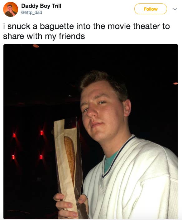 21 People Who Snuck Truly Insane Things In Movie Theaters