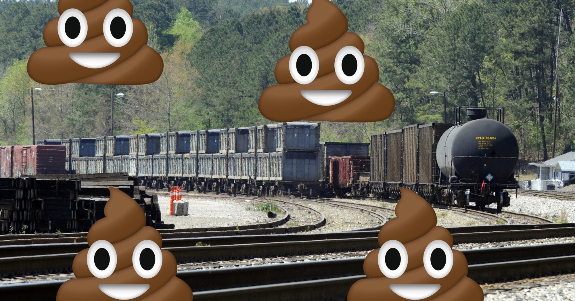 A Train Full Of Human Poop Has Been Stinking Up A Small Town For Months
