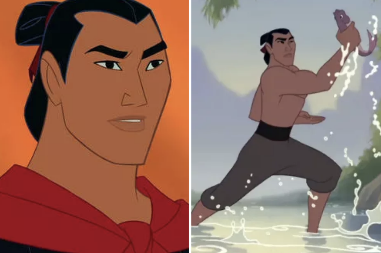 disney prince li shang