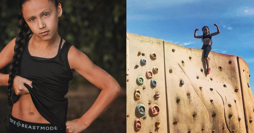 This 10-Year-Old’s Mom Has Built A "Fitspo" Instagram For Her Daughter ...