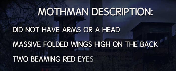11 Eerie Details About The Mothman That'll Seriously Creep You Out