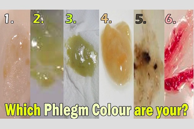 Pneumonia Mucus Color