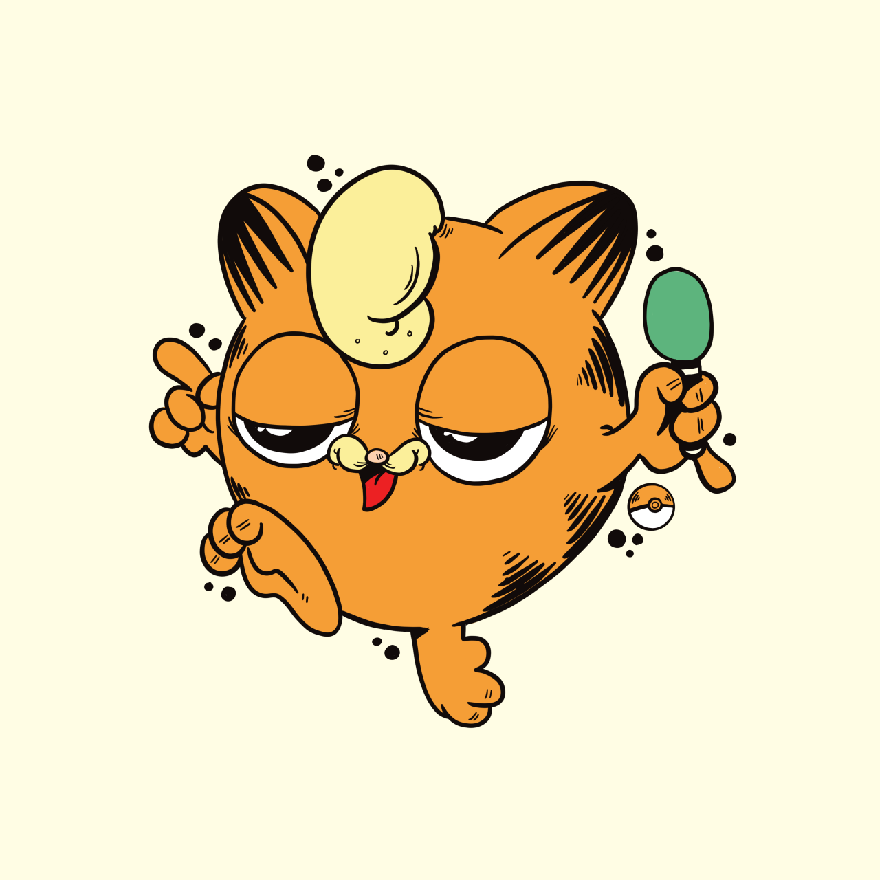 Garfémon Is The Garfield-Pokémon Crossover You Didn't Know You Needed
