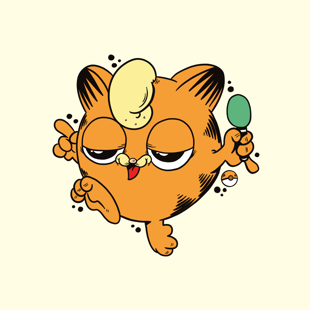 Garfémon Is The Garfield-Pokémon Crossover You Didn't Know You Needed
