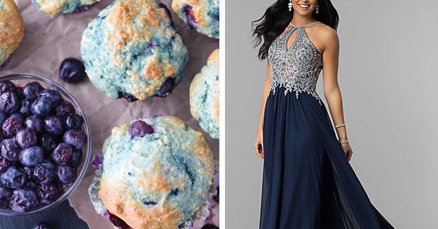 Choose Seven Foods And We'll Give You The Perfect Prom Dress