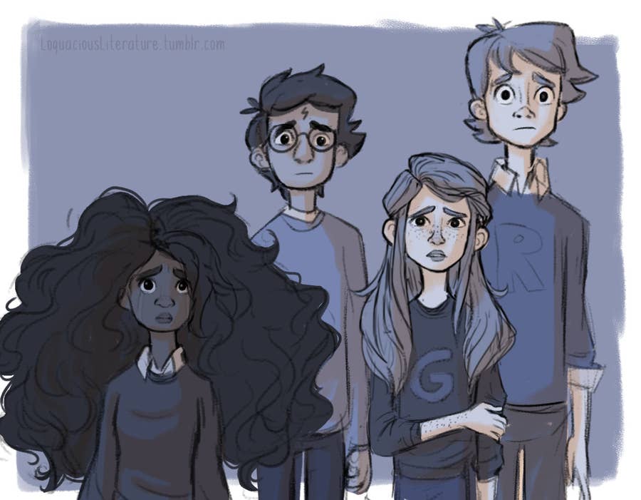 how to draw harry potter manga