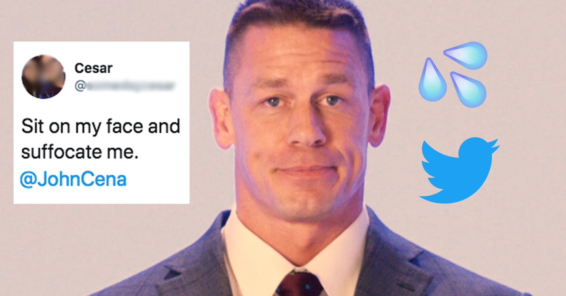 We Had John Cena Read Thirst Tweets About Himself And Now We're More ...