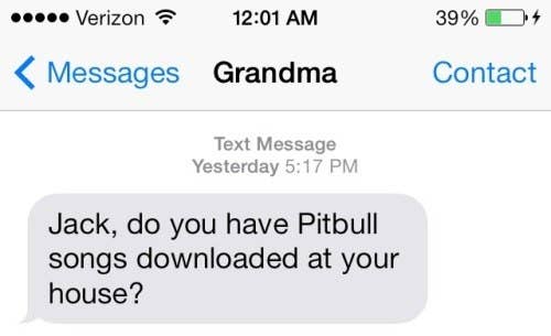 18 Text Messages Only Grandma Can Get Away With