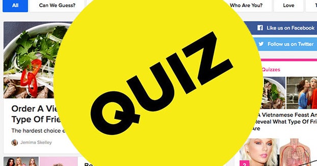 Do You Love Quizzes? Then Follow @BuzzFeedQuiz On Twitter Immediately