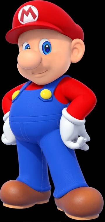 Someone Photoshopped Mario Without Hair And It's Traumatizing