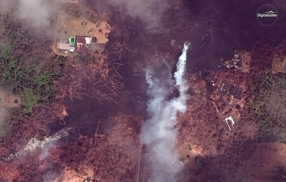 See The Lava’s Path Of Destruction On Hawaii's Big Island In These ...