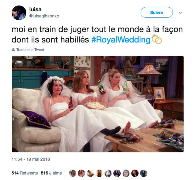 17 tweets sur le mariage de Meghan et Harry qui vont vous faire marrer