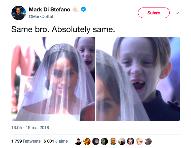 17 tweets sur le mariage de Meghan et Harry qui vont vous faire marrer