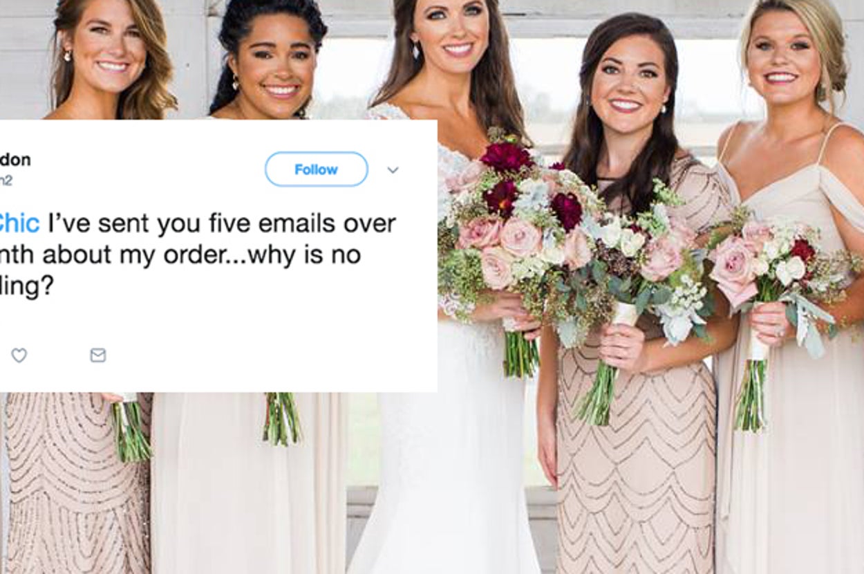 This Bridesmaid Dress Site Suddenly Closed And Brides Are Freaking Out