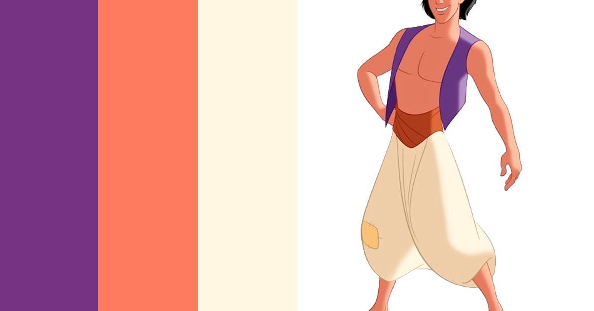Can You Recognize The Disney Character Just From Their Color Scheme?