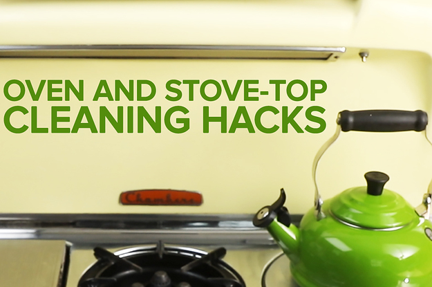 Oven and Stovetop Cleaning Hacks