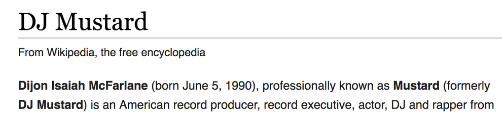 DJ Mustard Just Goes By "Mustard" Now And I Gotta Be Honest, I'm Not ...