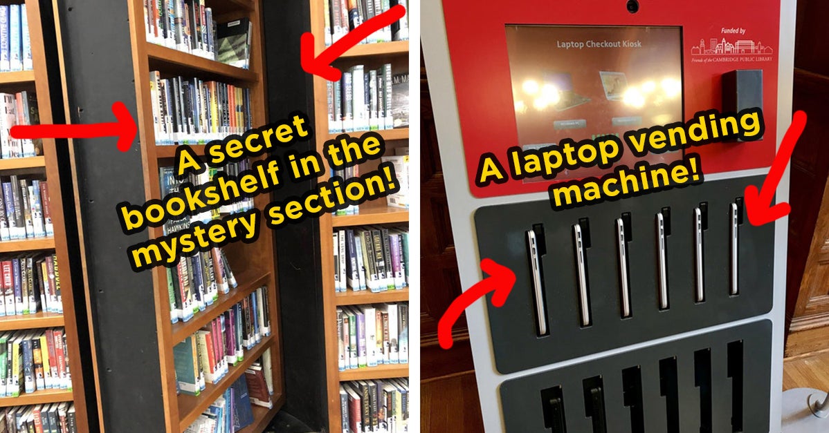 17 Libraries That'll Make You Say, "My Library Needs That!"