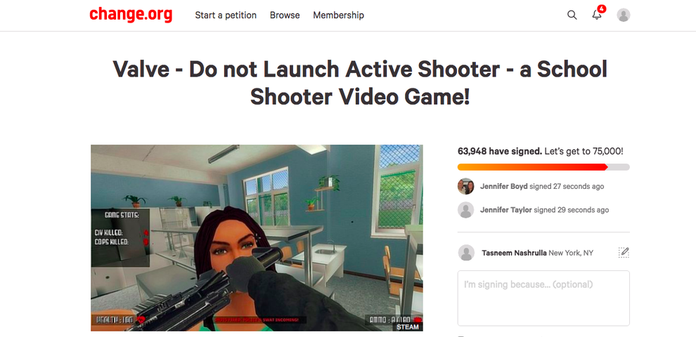 People Are Outraged About The "Active Shooter" Video Game That Lets ...