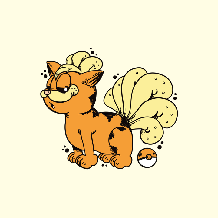 Garfémon Is The Garfield-Pokémon Crossover You Didn't Know You Needed