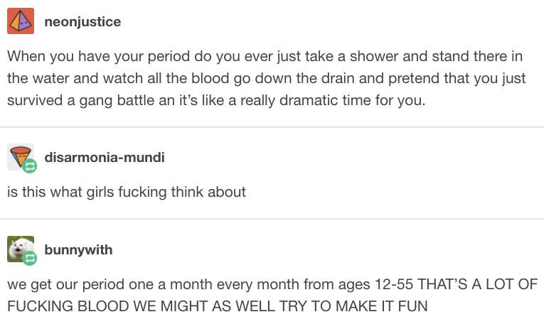 Relatable Posts About Periods