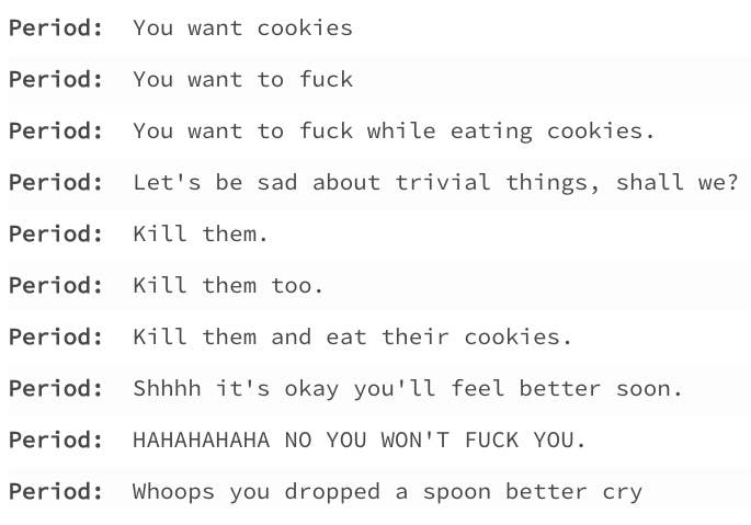 Period Tumblr Quotes