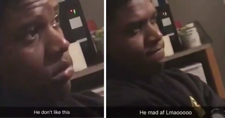 A Guy Filmed His Brother Reacting To Current Rap Songs After Being Away ...