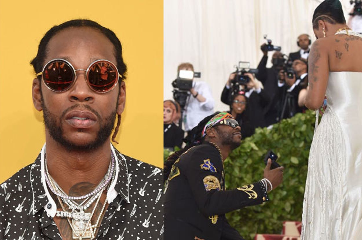 2 Chainz Proposed To His Fiancé (For The Second Time) At The Met Gala