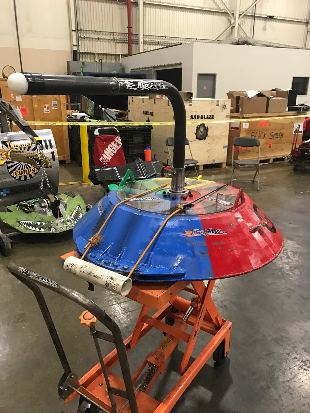 We Went Behind The Scenes Of Battlebots And Some Of These Robots Are Insane