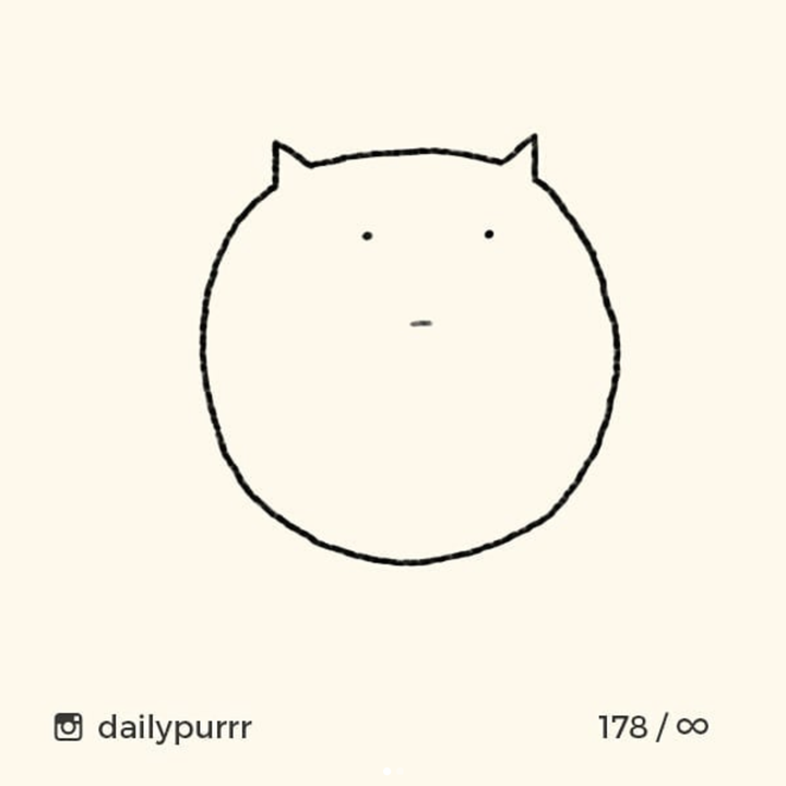These Cute Illustrations Prove Cats Are Just Funny Little Shapes