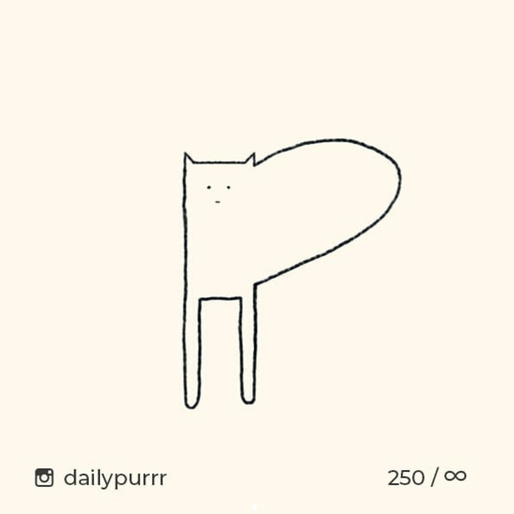 These Cute Illustrations Prove Cats Are Just Funny Little Shapes