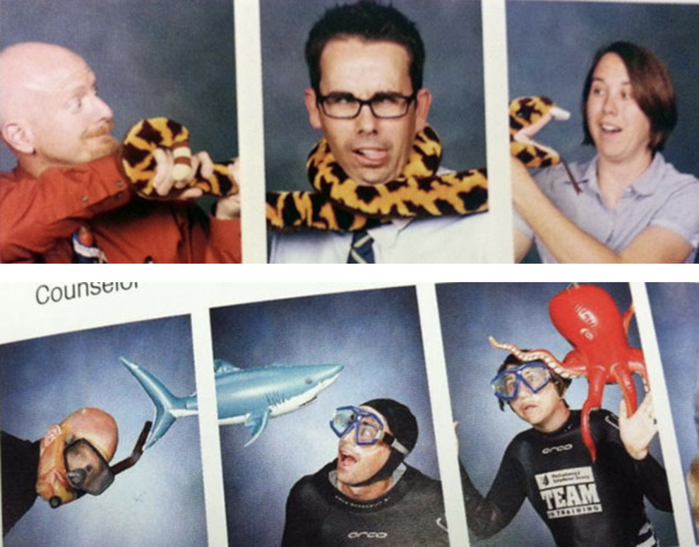 19 Pictures That Prove Teachers Can Also Be Class Clowns