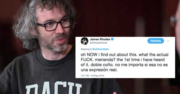 18 veces que James Rhodes se fascinó por España y por nuestra lengua