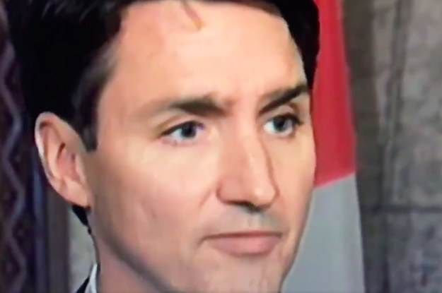 No, Justin Trudeau Did Not Have A "Fake Eyebrow" Fall Off During A ...