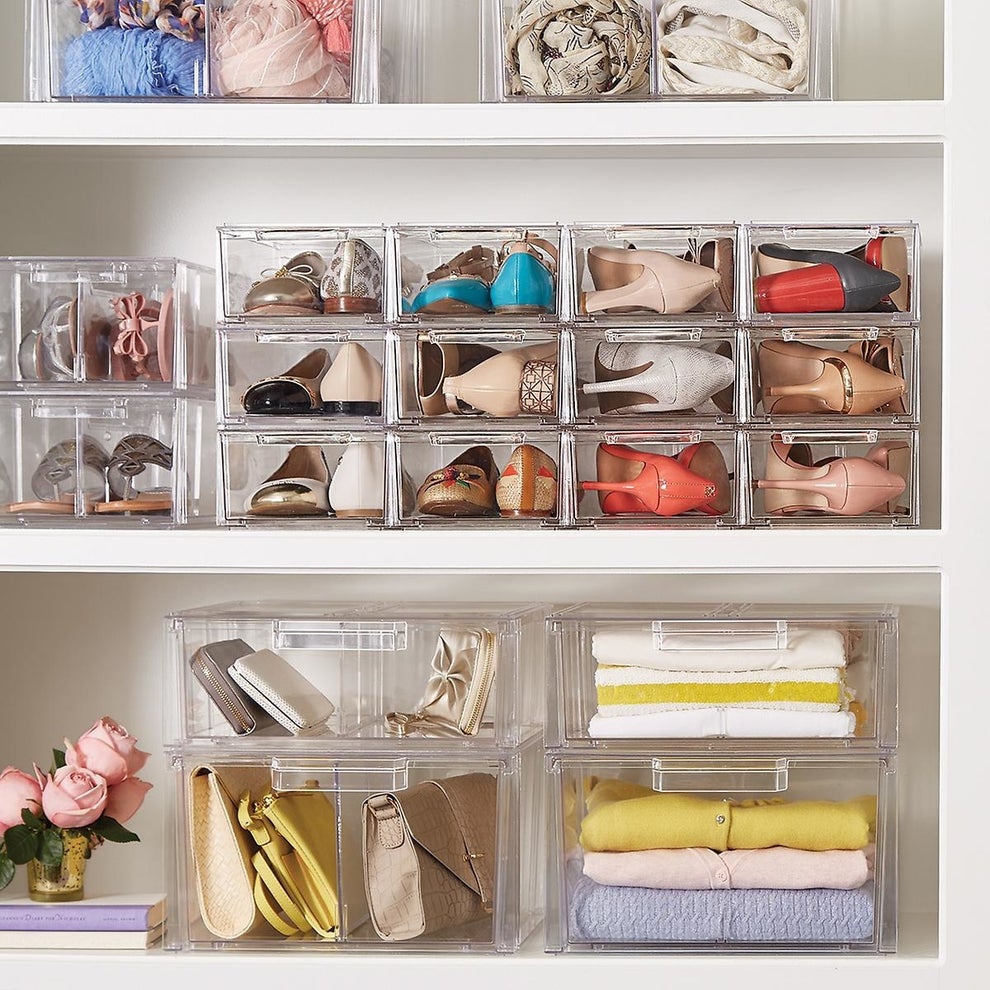 26 Stackable Home Goods That'll Help You Use Space More Efficiently