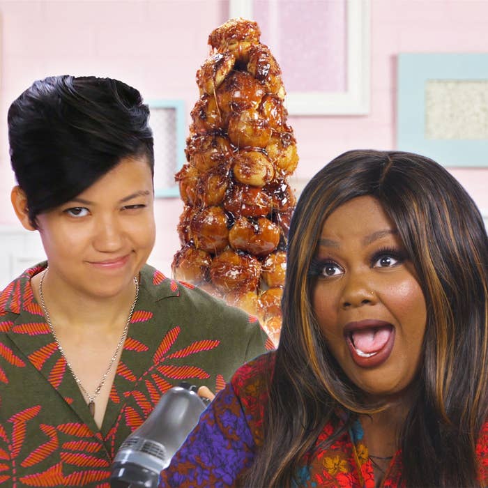 Ladylike’s Jen Nails A Croquembouche