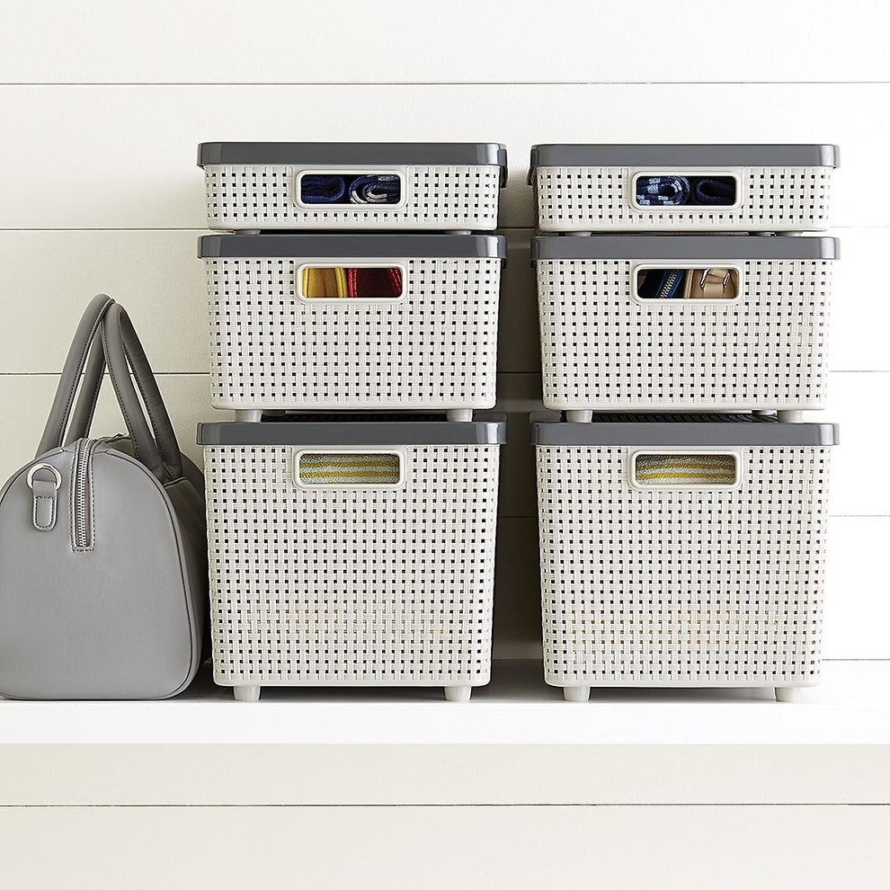 26 Stackable Home Goods That'll Help You Use Space More Efficiently