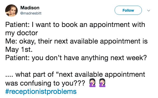 Medical Reception Memes